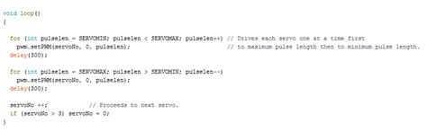 Adafruit Pca9685 Pwm Servo Driver Setup Arduino Library Use Shown With