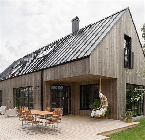 This Scandinavian Inspired House Design Has An Exterior Of Vertical