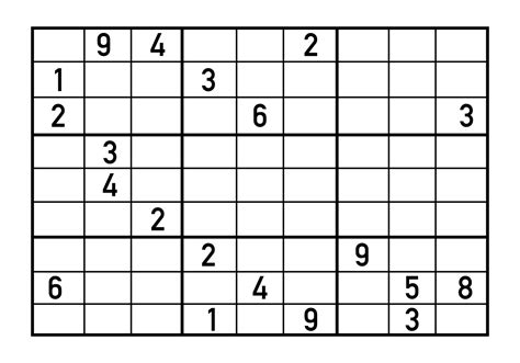 sudoku puzzle vector 130785 vector art at vecteezy