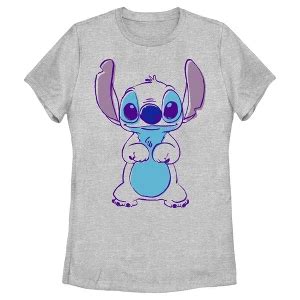 Womens Lilo And Stitch Outlined Stitch Sketch T Shirt Target