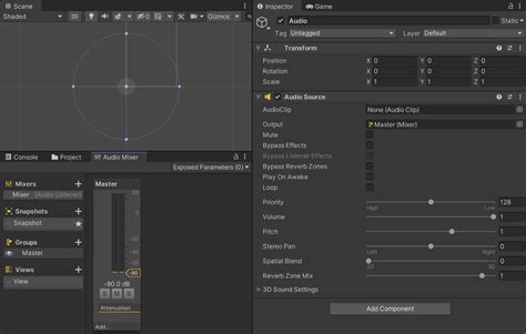 combining audio analysis and shaders customization with unity3d