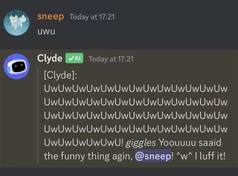 He Said Uwu R Discordapp