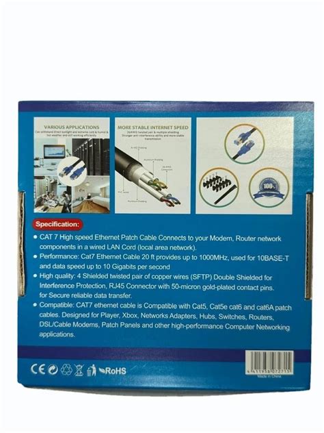 Cat 7 Cable At ₹ 240piece Bengaluru Id 2854709578362