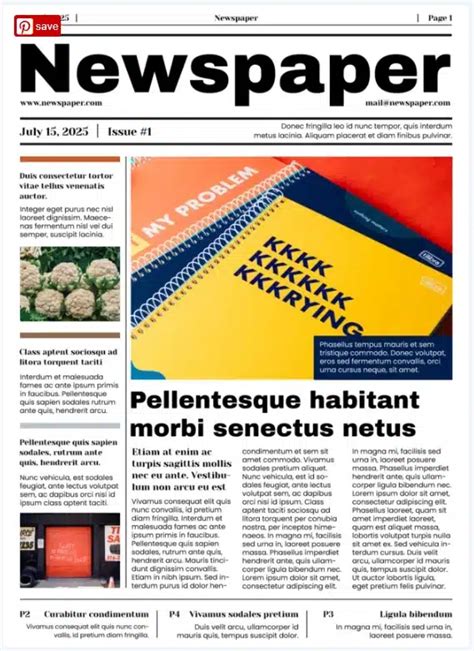 9 Template Tata Letak Koran Terbaik Untuk Presentasi Konten Yang Jelas