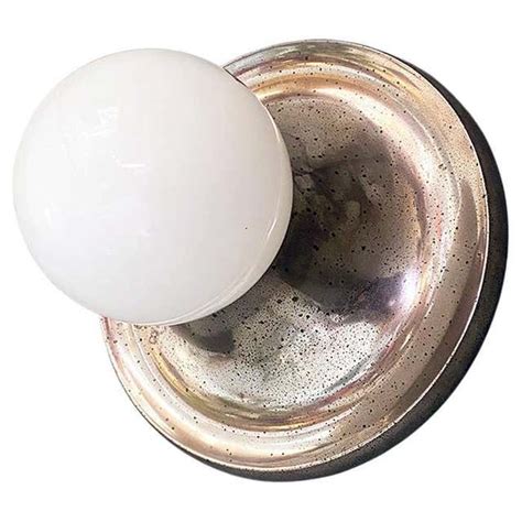 Italian Mid Century Light Ball Wall Or Ceiling Lamp Castiglionis For Flos 1965 At 1stdibs