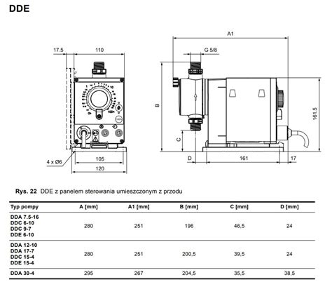 Pompa Dozująca Dde 6 10 P Pvc E C X 31i001fg 162445 Hydrauliko