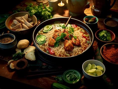 Premium Photo Assortment Of Asian Noodle Dishes