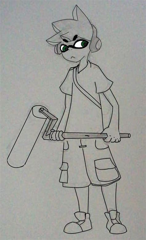 Splatoon Boi By Paranormalpervert On Deviantart