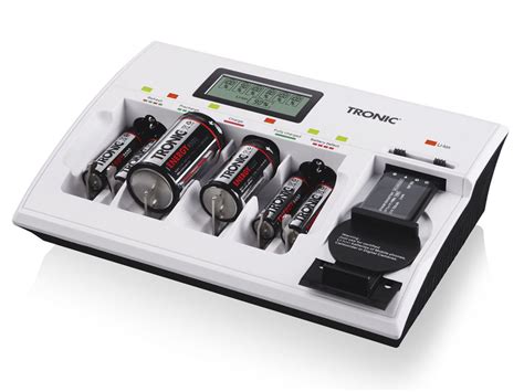 ŁADOWARKA AKUMULATORÓW Li-ION Ni-CD Ni-MH USB LED - 7332885407 ...