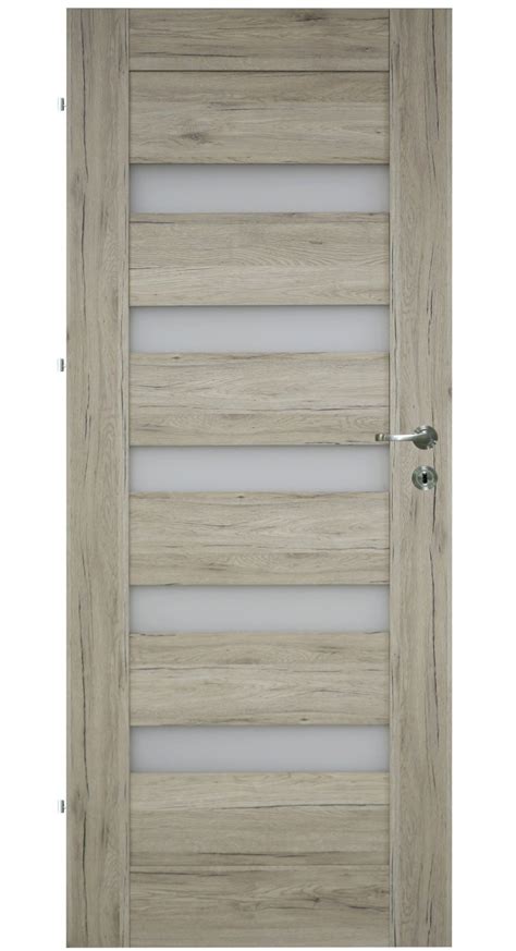 Durų Varčia Domidor Next 5 6 Sanremo ąžuolo Sp Su Stiklu 744 X 2030 Mm Kairė Ermitazas Lt