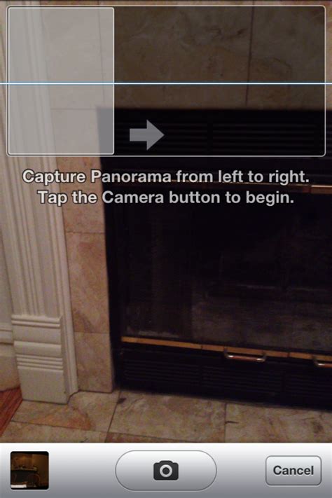 hidden panorama mode uncovered in the ios camera