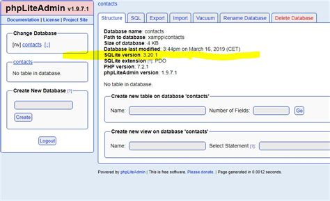 Php Where Is SQLite In Xampp Stack Overflow