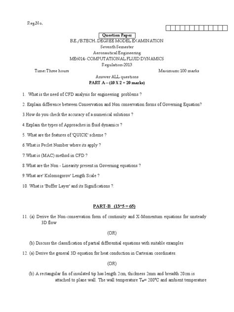 me6014 computational fluid dynamics pdf