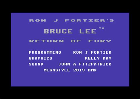 Bruce Lee Return Of Fury C64 Wiki
