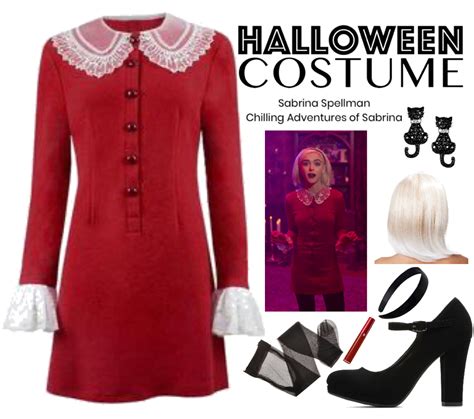 Sabrina Spellman Caos Hallowen Costume Outfit Shoplook