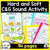 Soft C And Hard C Sorting Activity Soft G And Hard G Sorting Activity
