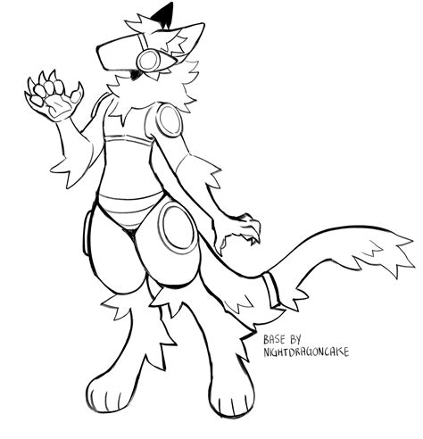 Protogen Base On Toyhouse