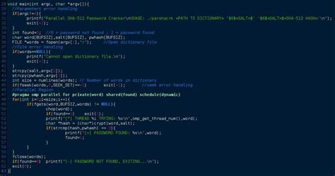 How To Parallel Programming With Openmp Building A Sha 512 Password