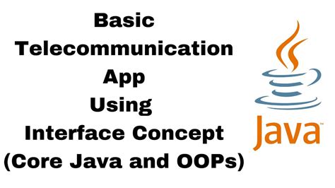 Java Interfaceoop Project Telecommunication App Java Oops Project