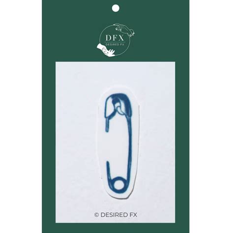 Jual Closed Safety Pin Temporary Tattoos Tato Temporer Closed Safety