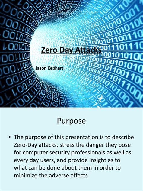 Zero Day Attacks Jason Kephart Pdf Vulnerability Computing