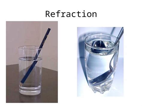 Ppt Refraction Refraction And Dispersion Why Is The Sky Blue Answer