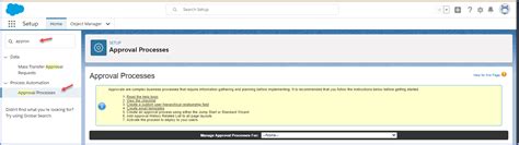 Create A Salesforce Approval Process Accounting Seed Knowledge Base
