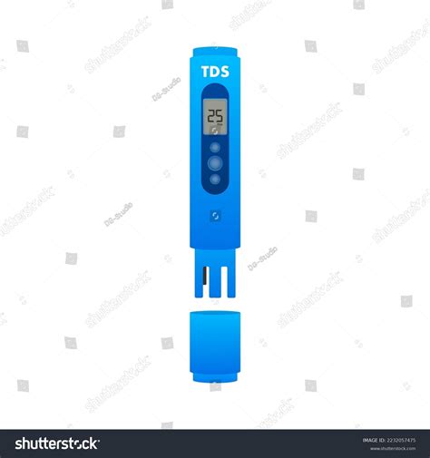 Tds Total Dissolved Solids Testing Your Stock Vector Royalty Free