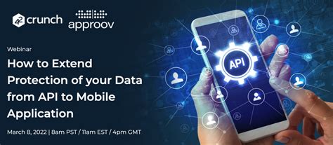 Webinar How To Extend Protection Of Your Data From Api To Mobile Application Api Security News