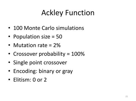 Ppt Derivative Free Optimization Genetic Algorithms Powerpoint Presentation Id 297984