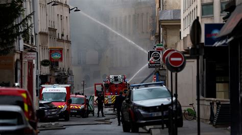 Paris Explosion Ignites Massive Fire In Frances Capital Several