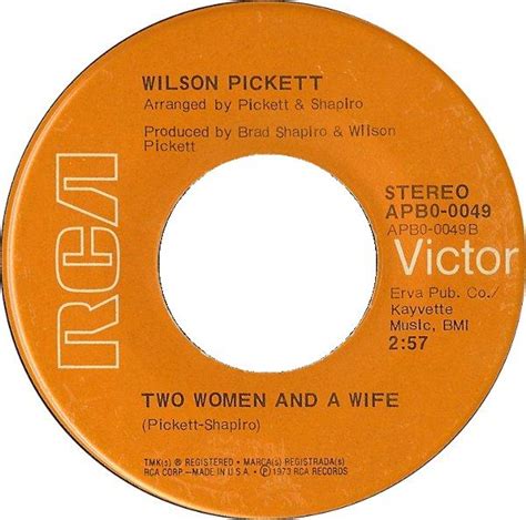 45cat Wilson Pickett Take A Closer Look At The Woman Youre With