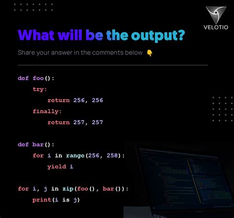 Velotio Technologies On Linkedin Coding Funfridayquiz Python