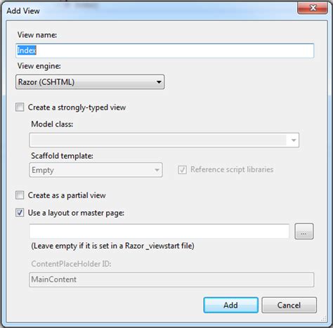 getting started with asp mvc