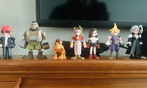 The Polygon Figures Came In Rfinalfantasyvii The Polygon Figures Came In Rfinalfantasyvii