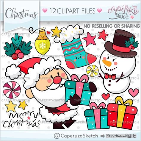 Este Artículo No Está Disponible Etsy Cute Christmas Clipart Clip