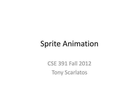 PPT Sprite Animation PowerPoint Presentation Free Download ID 1584167
