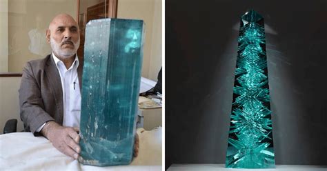 Worlds Largest Cut Aquamarine The Dom Pedro Aquamarine Sparks Debate