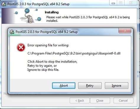 [9 2] probleme installation postgis extensions postgresql