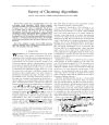 PDF Survey Of Clustering Algorithms