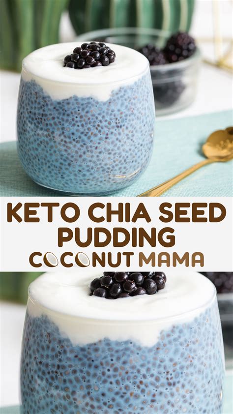 Keto Chia Seed Pudding Low Carb Chia Seed Recipes Chia Seed Keto