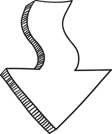 Down Arrow Vector Downward Direction Arrow Arrow Mark Png And Vector