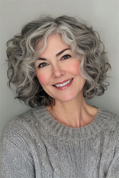 28 Age Defying Short Curly Hairstyles For Women Over 50 In 2024