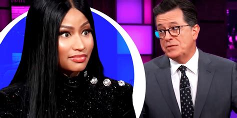 Nicki Minajs Interview With Stephen Colbert Was Surprisingly Sweet