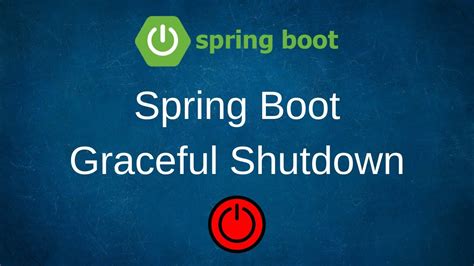 Spring Boot Graceful Shutdown Youtube