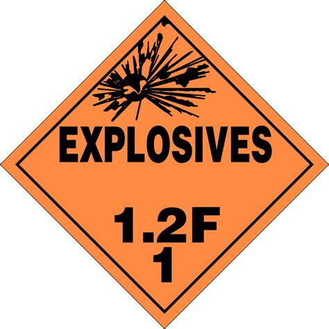 Explosive Warning Sign Clipart Best