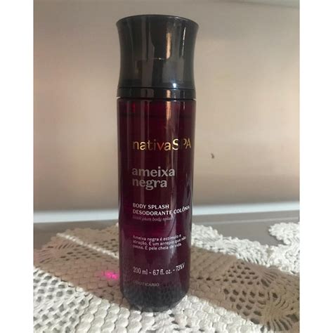 Colônia Body Splash Nativa Spa Ameixa Negra 200ml O Boticario