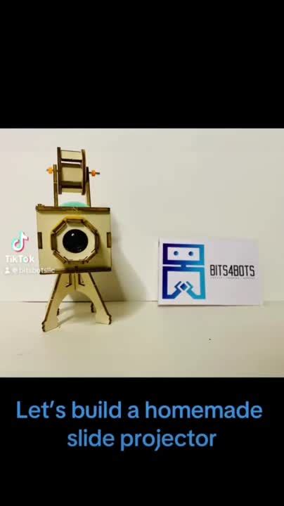 Video Bits4bots®️ On Linkedin Stem Diy Woodworking Projector