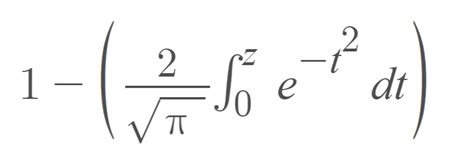 what is the erfc function in golang