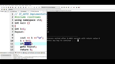 14 Loop Implementation With If And Goto Statement Youtube